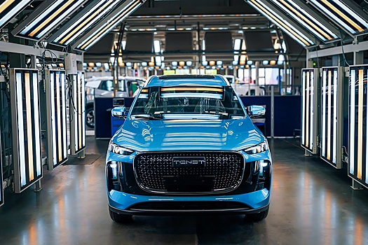 В России началось производство Tenet T8 по полному циклу: авто сняли на фото - Рамблер/авто